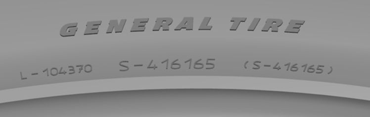 Tyre Identification | General Tire